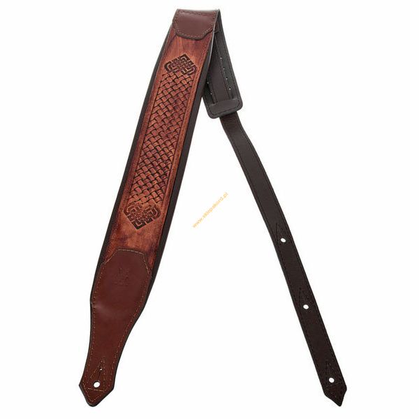 Pas do gitary skórzany Minotaur Hand Tooled Celtic Strap